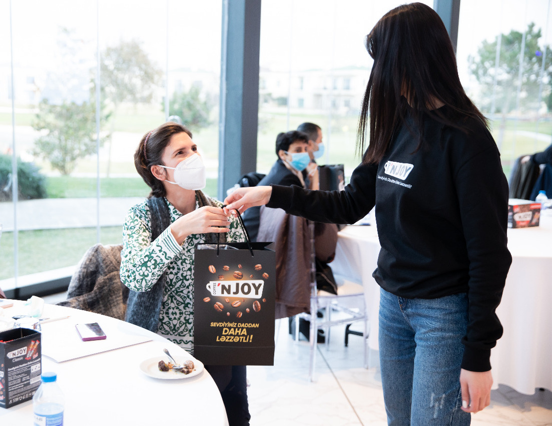 "Coffee'NJoy" məhsullarını Azərbaycan bazarına təqdim edib